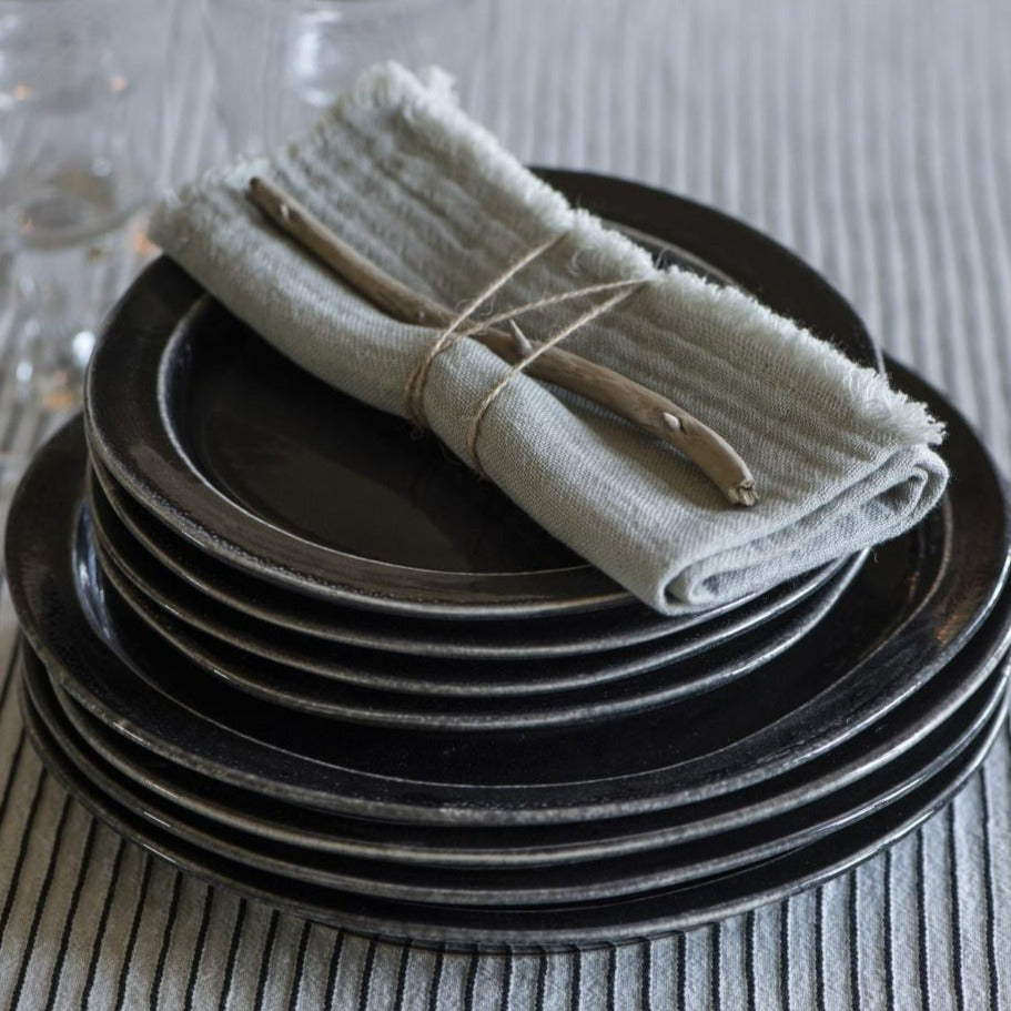 Double Weaving Napkin - Ash Grey – Paper & Ink